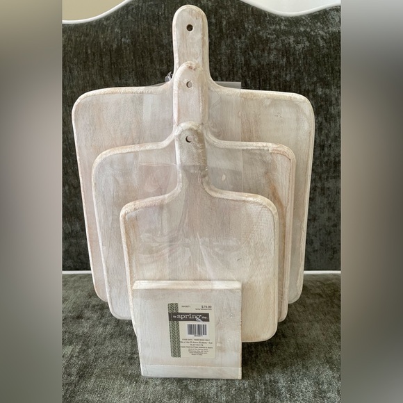 Hobby Lobby | Dining | New With Tags Set Of 3 Rustic Whitewashed ...